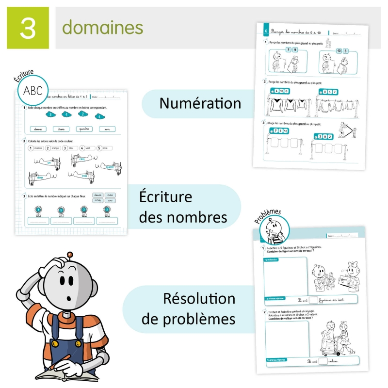 Je réussis en numération et en problèmes avec Bout de Gomme • CP Je réussis en numération et en problèmes avec Bout de Gomme • CP