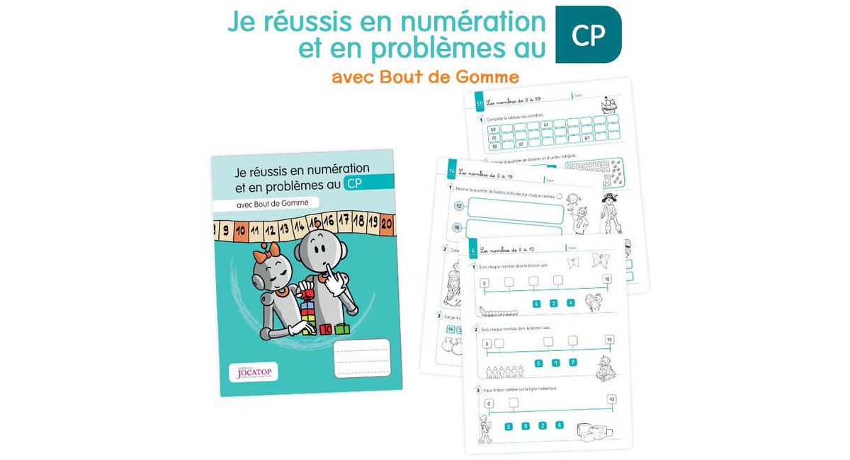 Numération et résolution de problèmes – Mathématiques CP – Cahier d ...