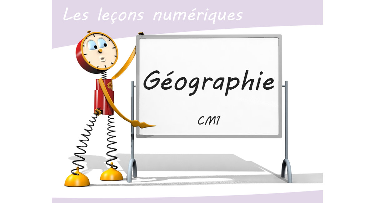 Géographie – CM1 – Application interactive – JOCATOP